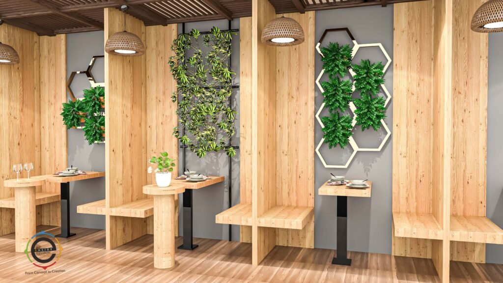 Best Cafe Interior Design in Dubai | Enside Elevation Experts
